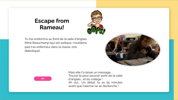 Escape 6B | Genially