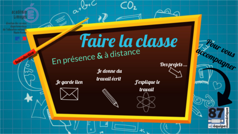 combiner distanciel et présentiel | Genially