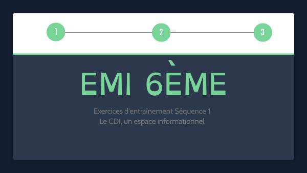 EMI 6ème 2023 | Genially
