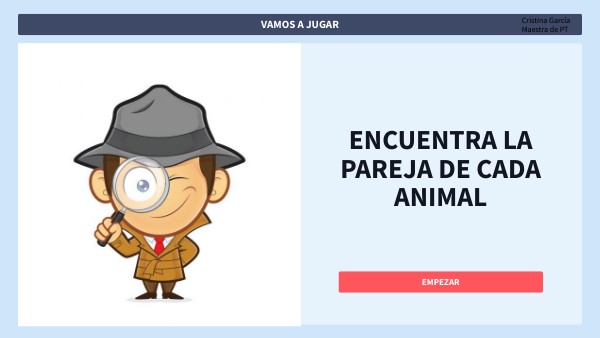 Memory animales | Genially