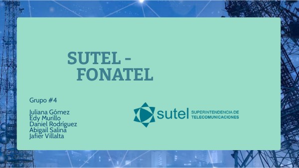 SUTEL - FONATEL | Genially