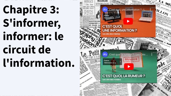 Chapitre 3 seconde | Genially