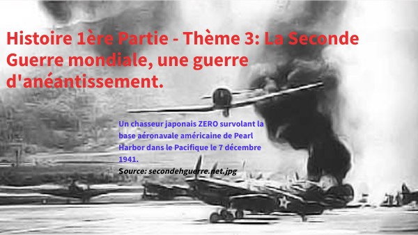 Anéantissement 3è 2024 | Genially