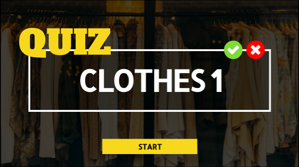 quiz clothes | Genially