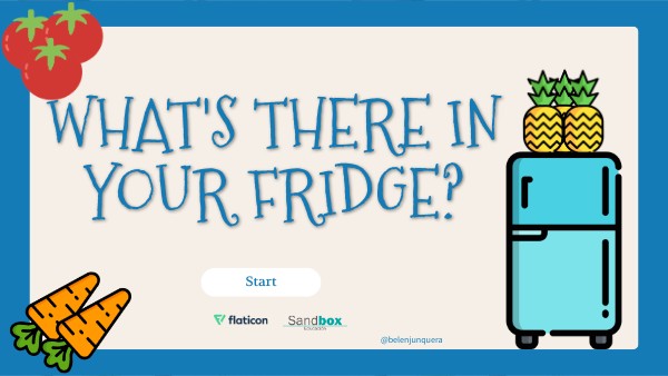 What's there in your fridge? | Genially