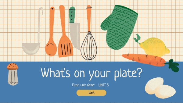 COOKING RECIPE PRESENTATION