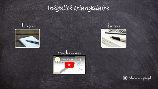 Inégalité triangulaire