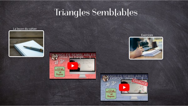 Triangles Semblables | Genially