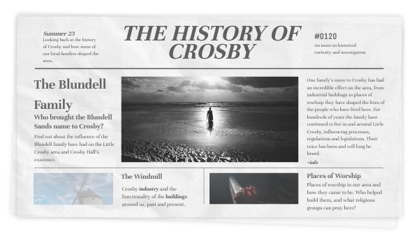 NEWSPAPER CROSBY