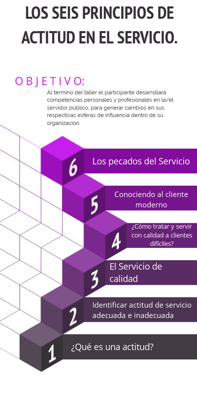 Los Seis Principios de Actitud en el Servicio