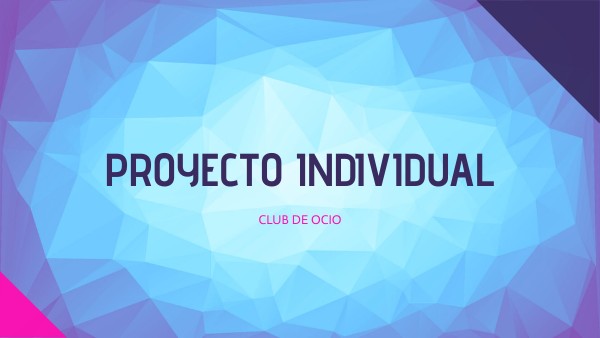 Proyecto individual
