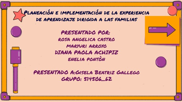 Planeación e implementación de la experiencia de aprendizaje dirigida | Genially