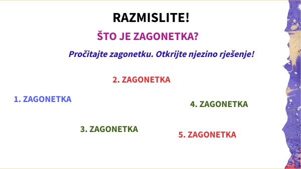 HRVATSKI JEZIK 4. a | Genially