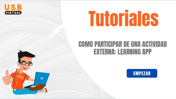 Tutorial como participar de una actividad learning app | Genially