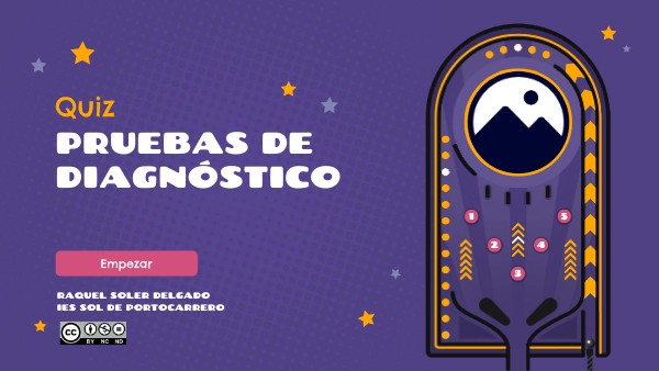 Quiz PRUEBAS DIAGNÓSTICO
