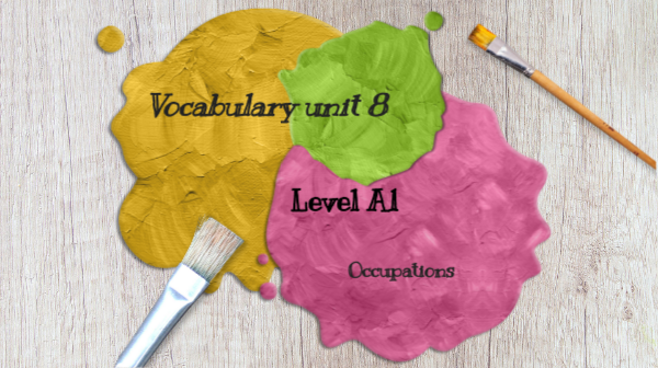 Vocabulary unit 8 Level A1 | Genially