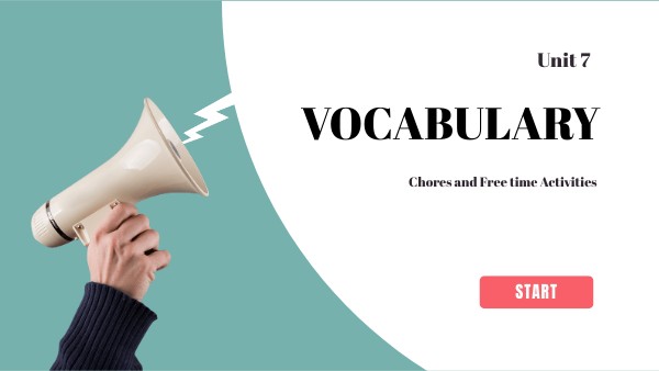 Vocabulary Unit 7- Beginner (A1) | Genially