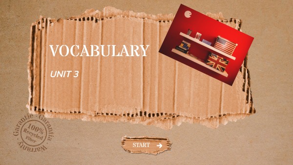 Vocabulary Unit 3 - Basic (A2) | Genially