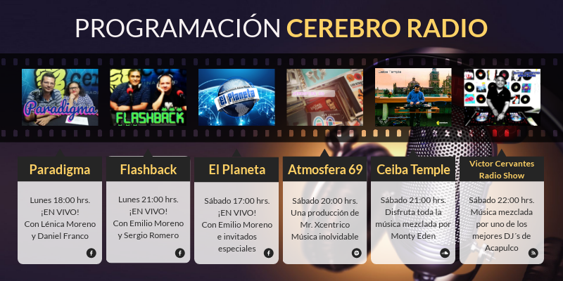 Programación Cerebro Radio