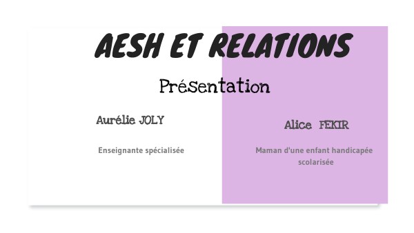 Formation AESH-Parents copie | Genially