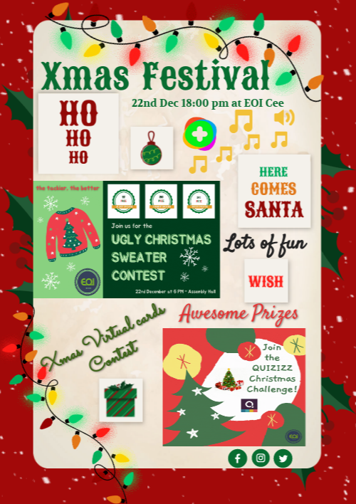 Christmas Festival Activities @EOICee