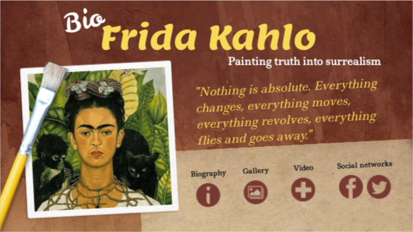 BIO FRIDA KAHLO