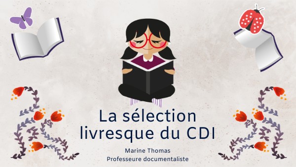 Sélection livresque du CDI | Genially