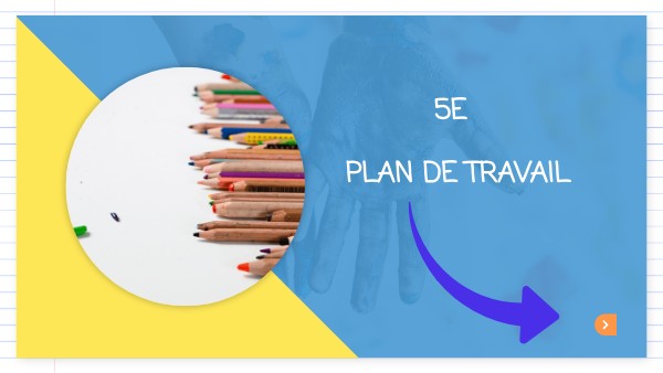 Plan de travail en 5e | Genially