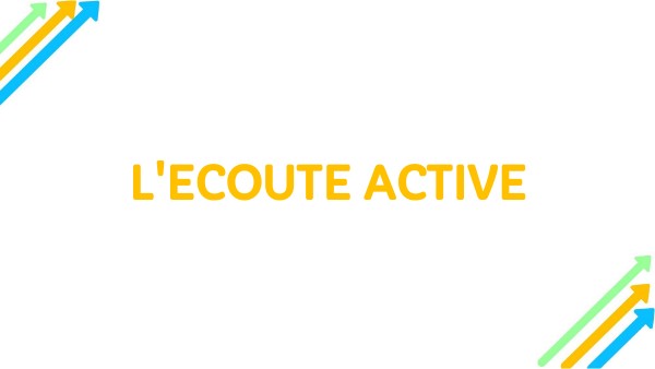 ECOUTE ACTIVE | Genially