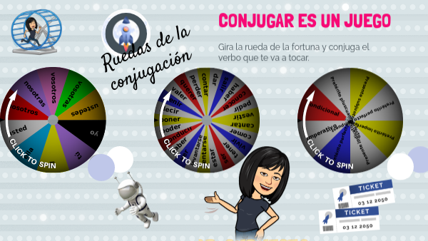 rueda de la conjugacion | Genially