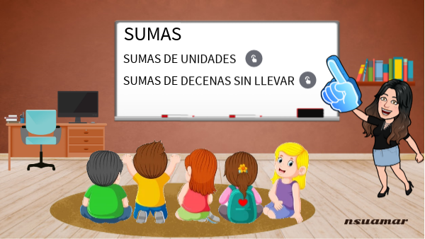 SUMAS SIN LLEVAR ABN | Genially