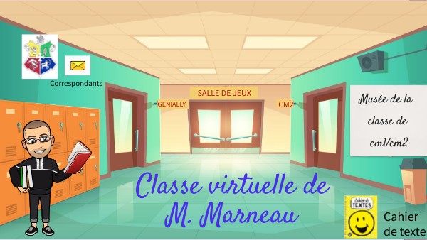 CLASSE VIRTUELLE de Monsieur Marneau | Genially