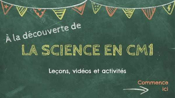 Sciences CM1 | Genially