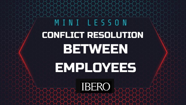 MINI LESSON 10_Conflict resolution