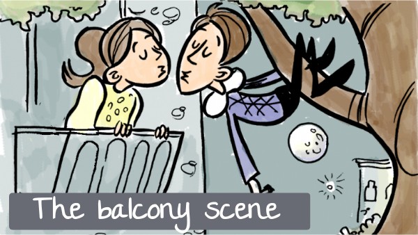 Romeo & Juliet - The balcony scene