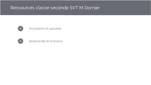seconde SVT Dornier distanciel