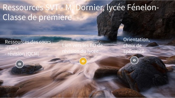 classe SVT Premiere | Genially