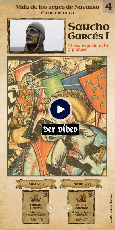 4. Vida de los Reyes de Navarra: Sancho Garcés I | Genially