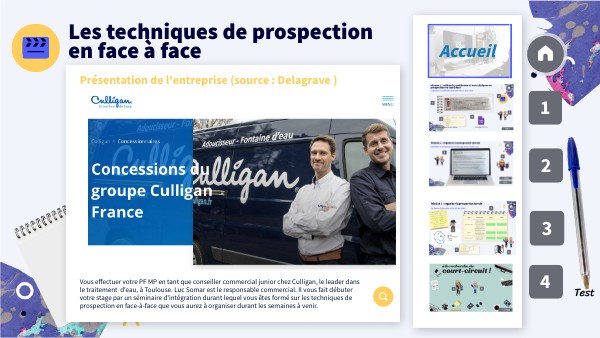 La sélection des techniques de prospection