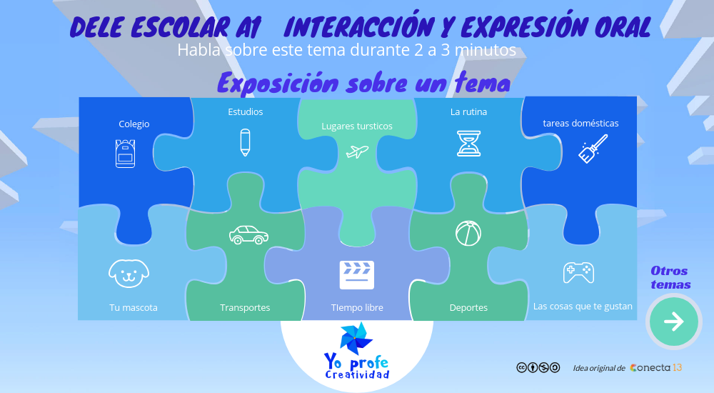 Dele A1 escolar orales T2 | Genially