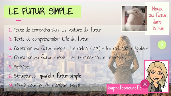 LE FUTUR SIMPLE | Genially