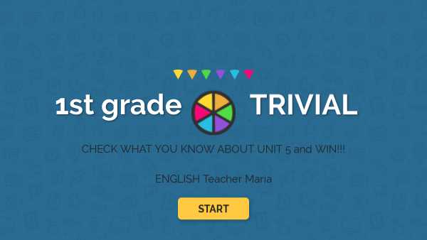 TRIVIAL GAME 1ST GRADE | Genially