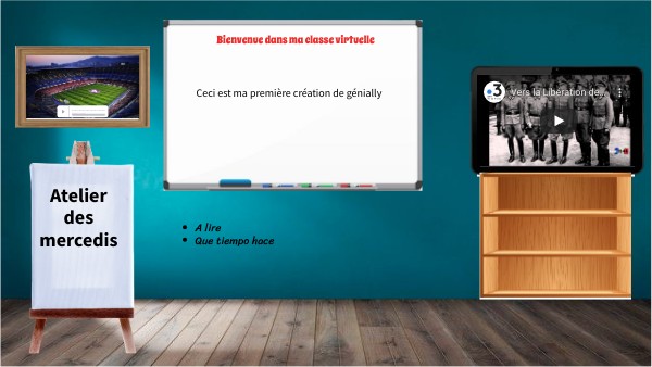 Ma premiere classe virtuelle | Genially