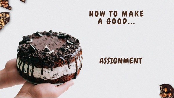 A GOOD ASSIGNMENT | Genially