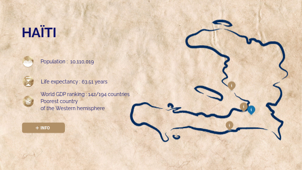 Haiti interractive map HOME