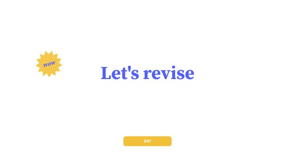 let's revise | Genially
