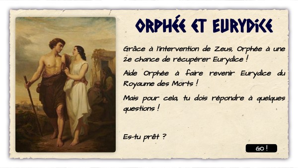 Orphée et Eurydice