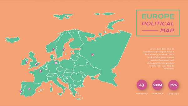 EUROPE POLITICAL MAP