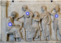 Un censeur enregistre le nom d'un citoyen | Genially