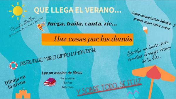 Feliz verano | Genially